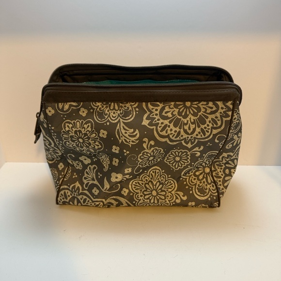 thirty-one | Bags | Thirtyone Womens Woodblock Floral Gray Cream ...